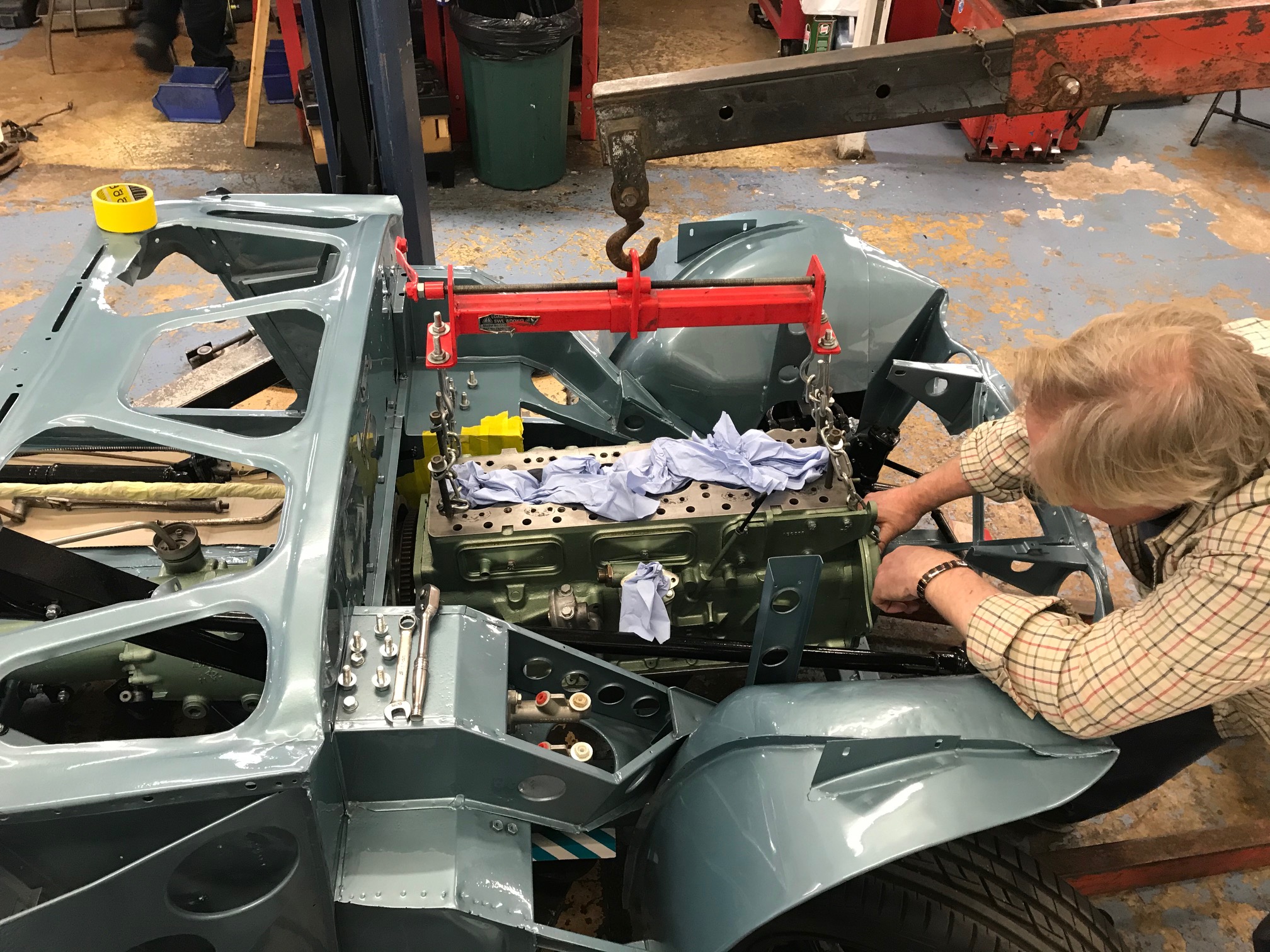 Austin Healey 3000 restoration – engine and gearbox rebuilt and ...