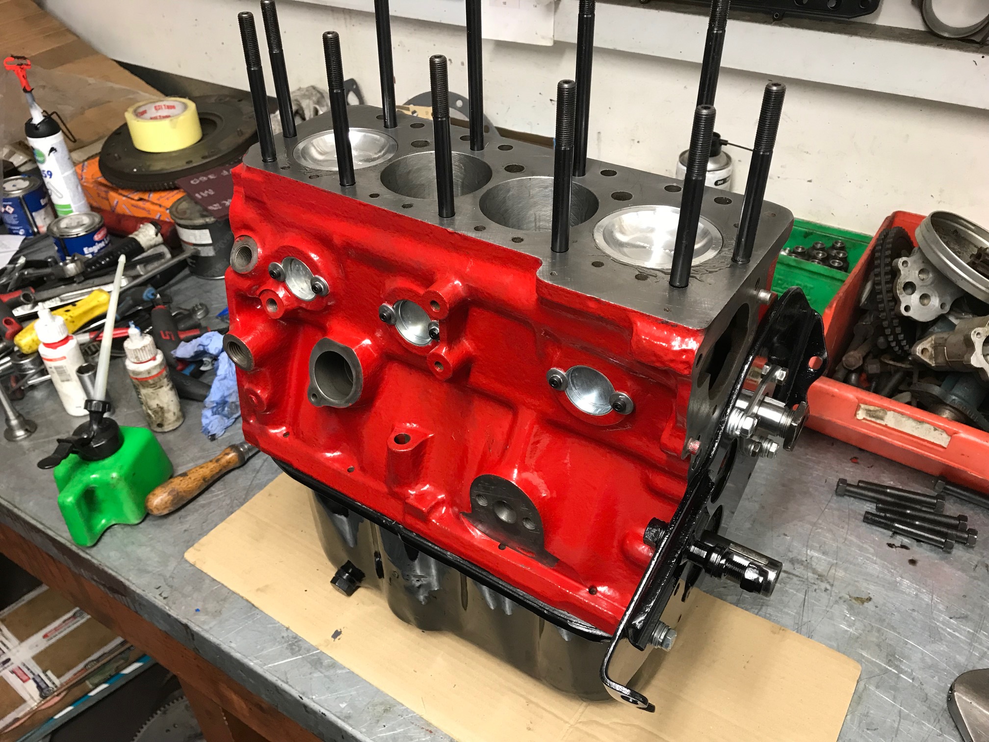 Fast road engine build for supercharged Austin A35 van – CCK Historic