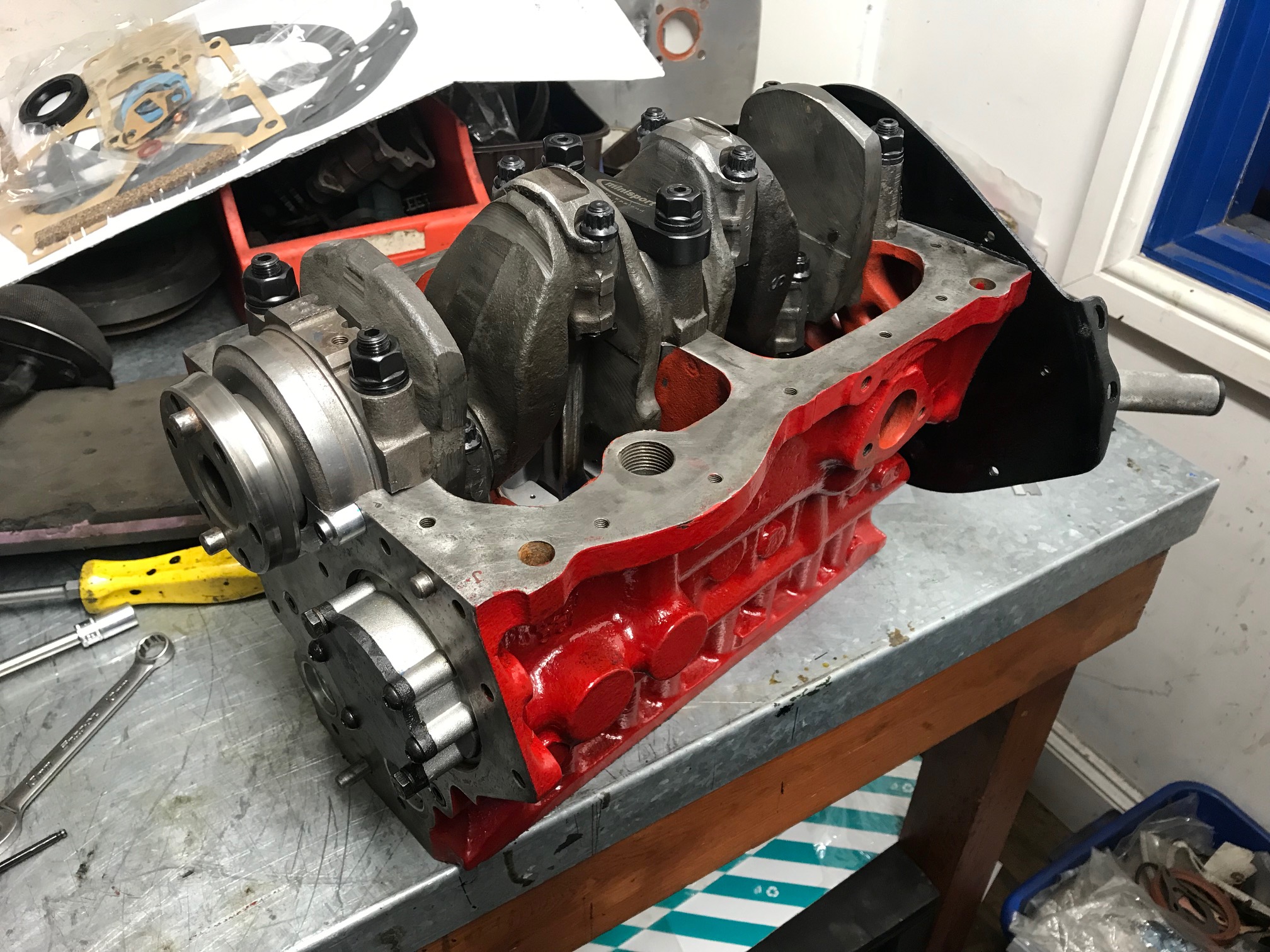 Fast road engine build for supercharged Austin A35 van – CCK Historic