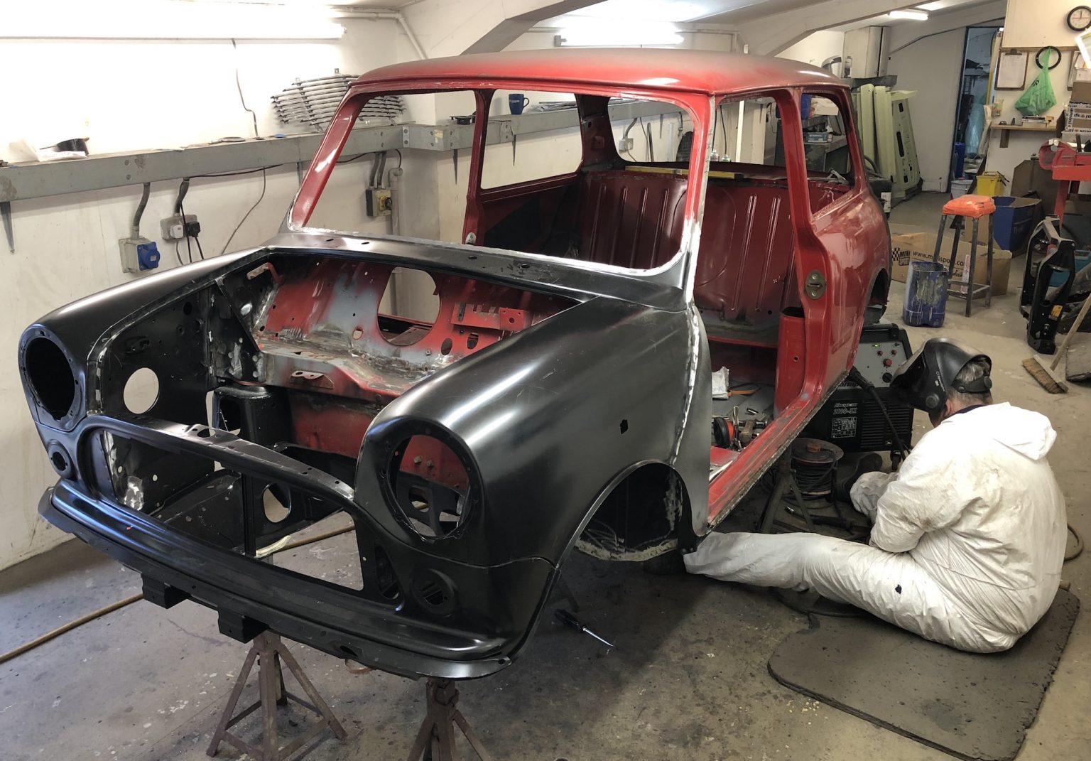 1994 Group A Classic Mini Cooper Rally car build – CCK Historic