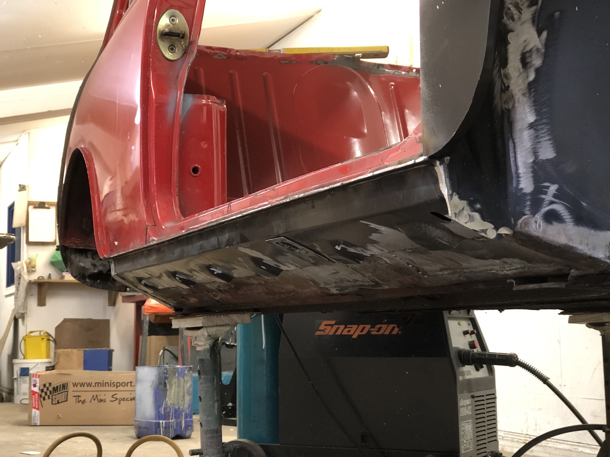 1994 Group A Classic Mini Cooper Rally car build – CCK Historic