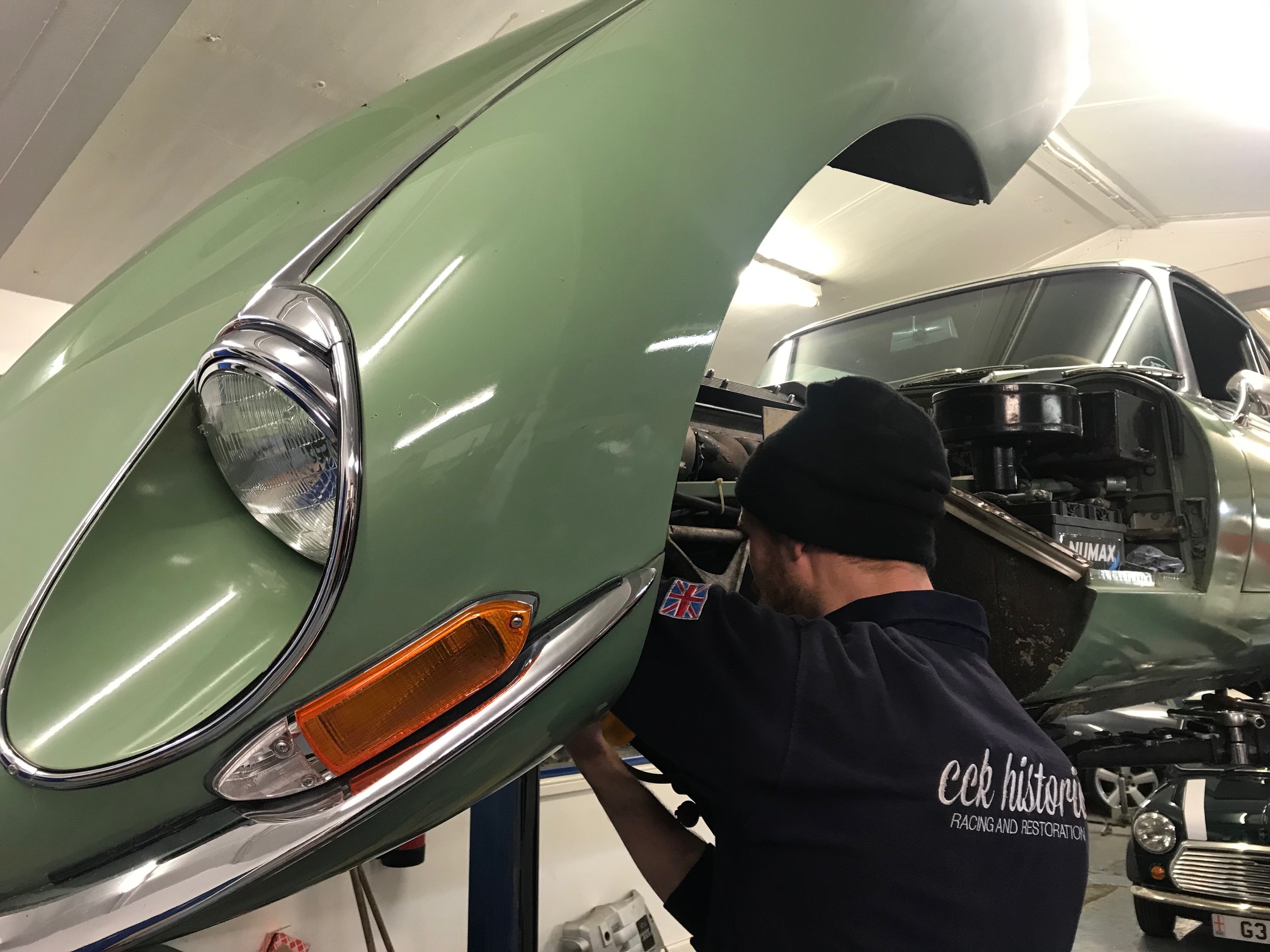 Jaguar E-type service and repairs – CCK Historic