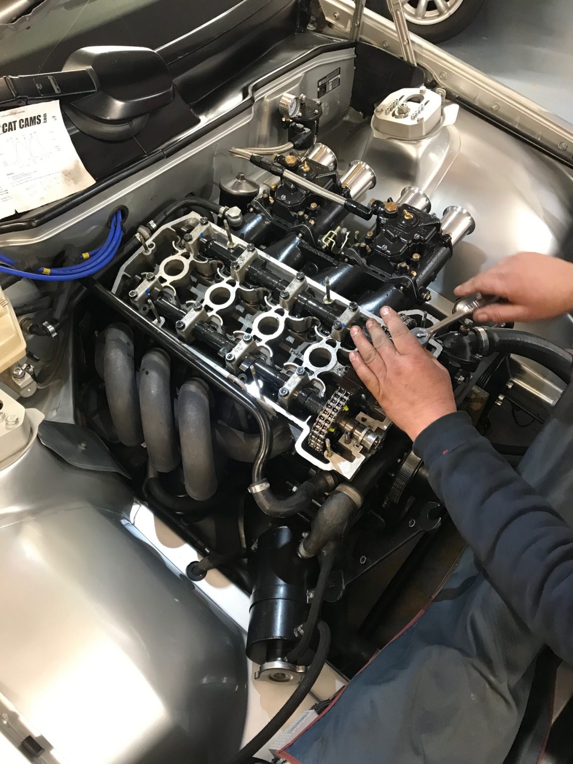 Mercedes 190E Cosworth – Cam timing and tuning – CCK Historic