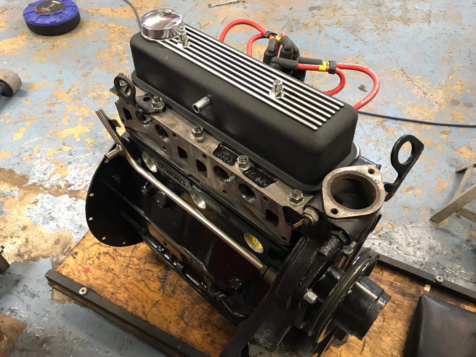 Triumph Spitfire Engine Rebuild. Fast road camshaft and cylinder head.