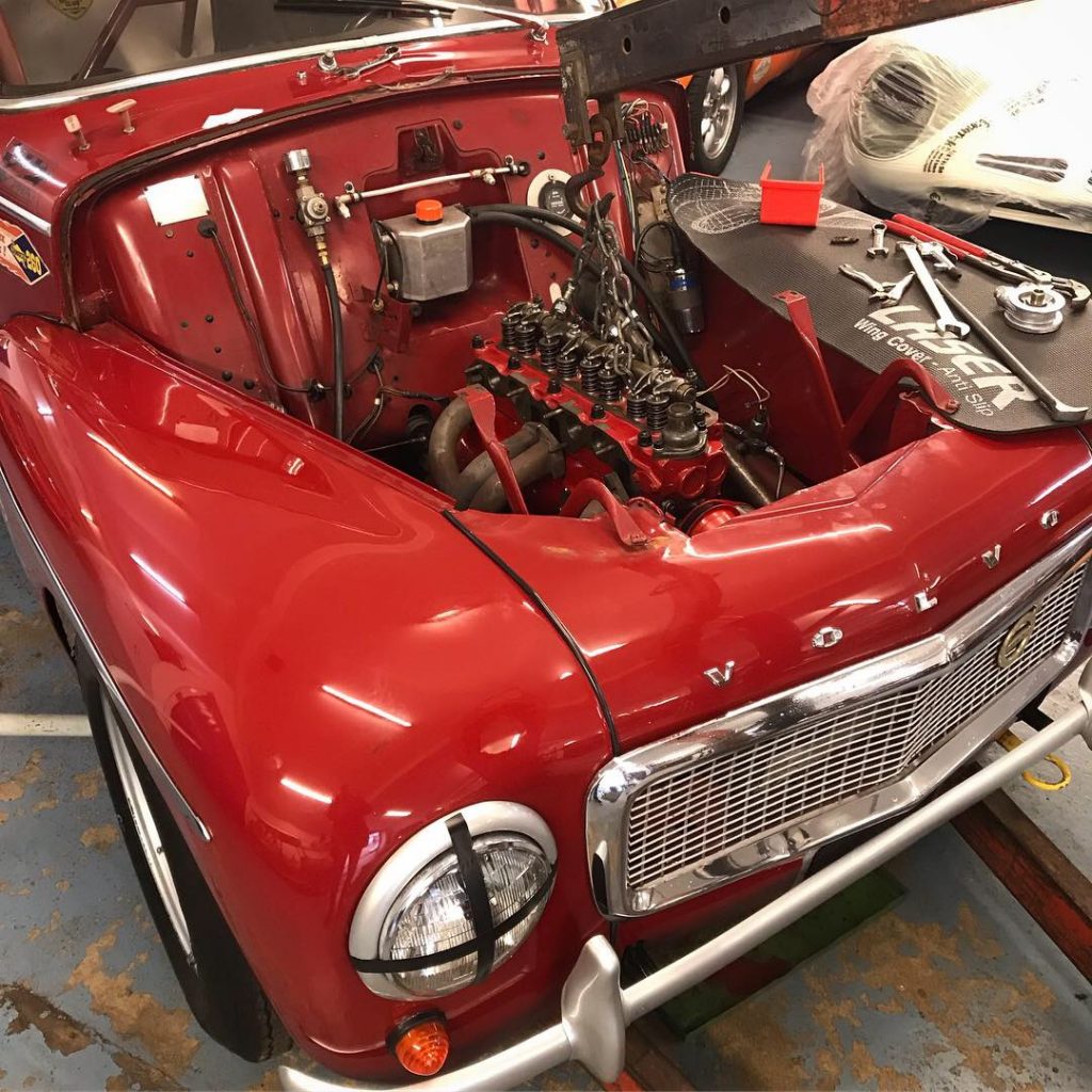 Our Volvo PV544 receives rebuilt race engine – CCK Historic