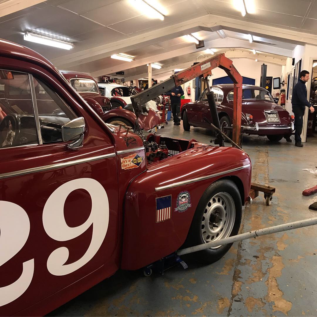 Our Volvo PV544 receives rebuilt race engine – CCK Historic